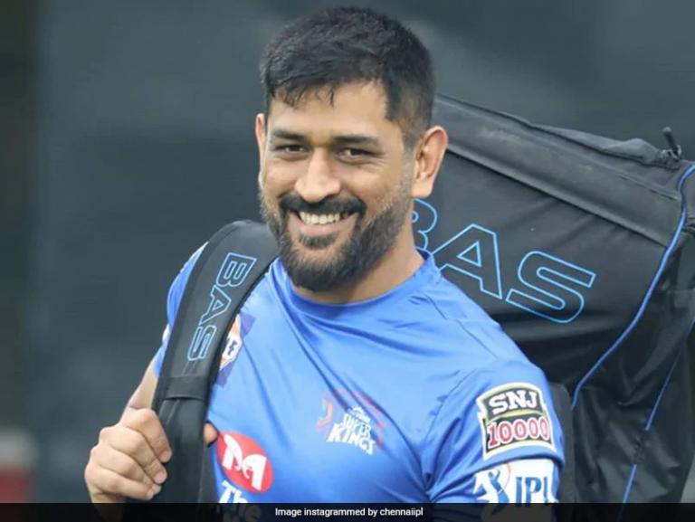 CSK Shares Picture Of MS Dhoni Smiling Into The Camera With Kit On His Back