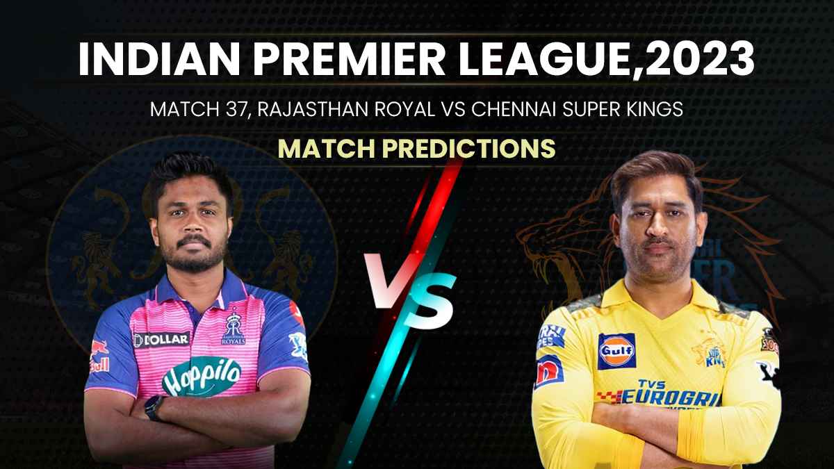 Ipl 2023 Rr To Face Csk See Head To Head Stats And Match Prediction